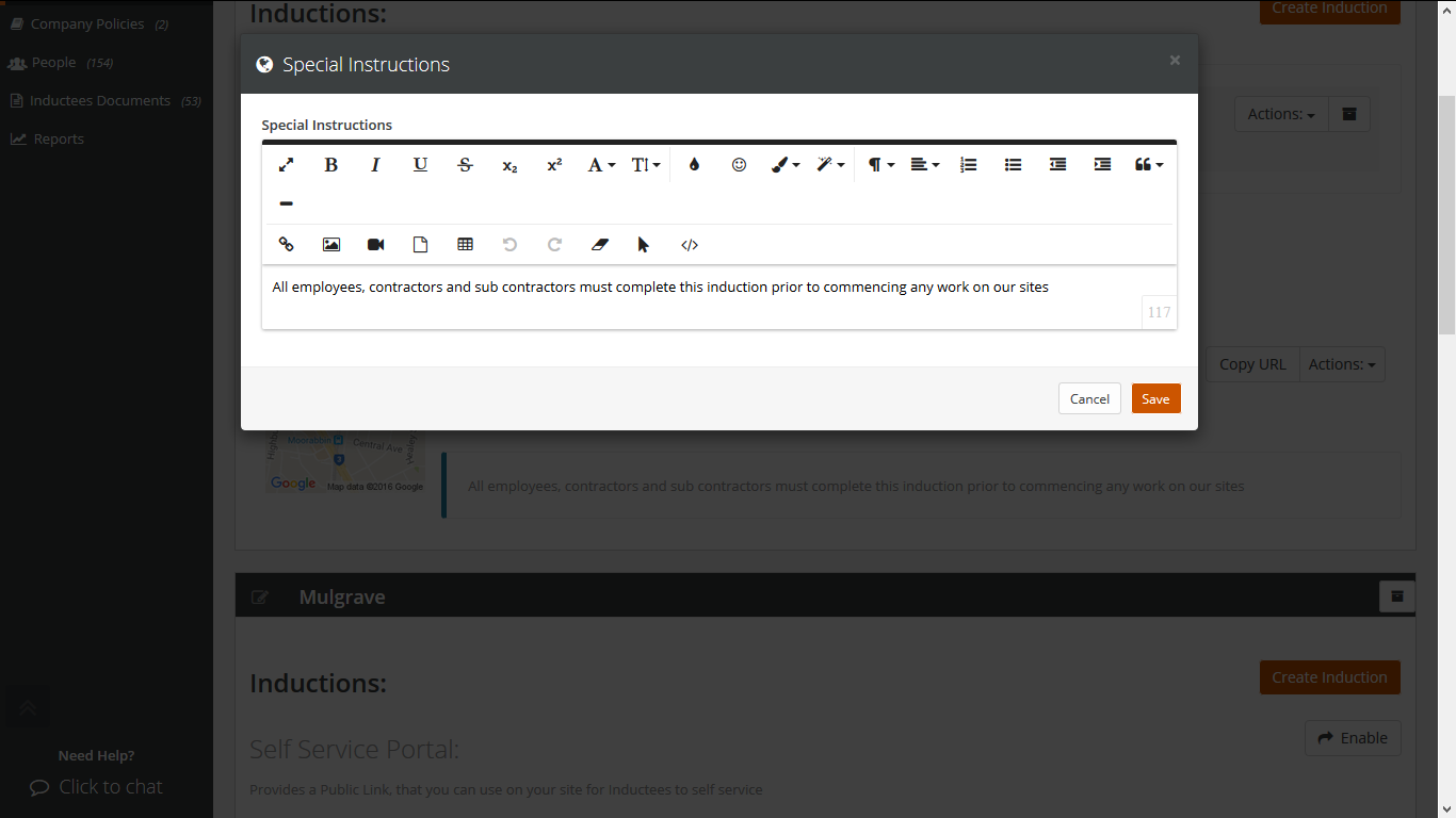 online induction portal - Induct For Work UK